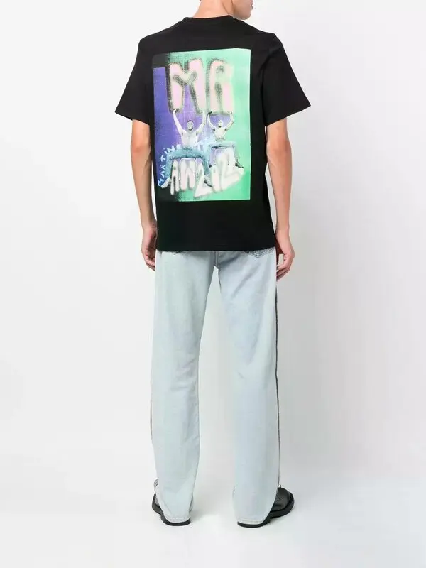Martine Rose Rear Graphic-print T-shirt