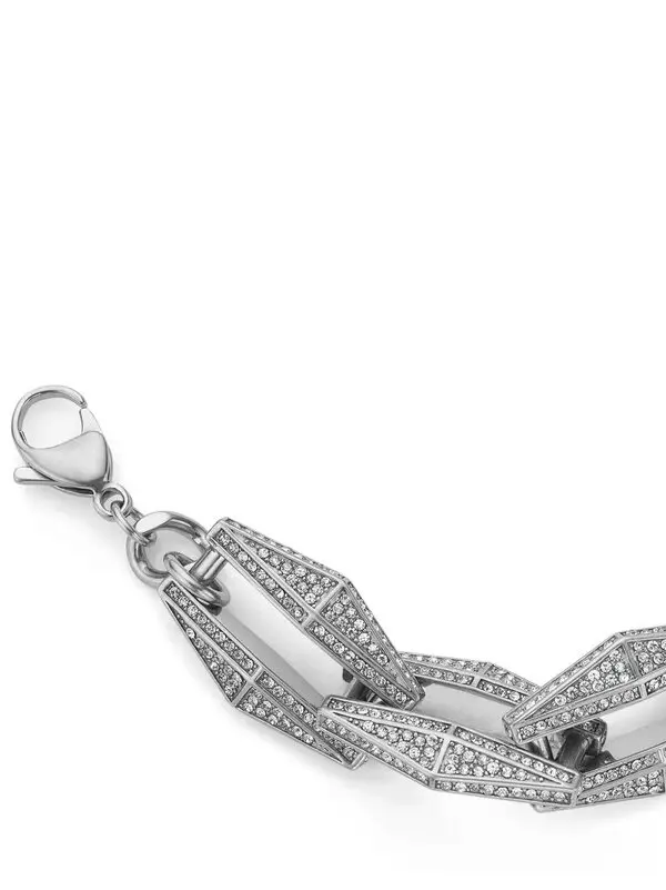 JIMMY CHOO Diamond Chain Crystal-embellished Necklace