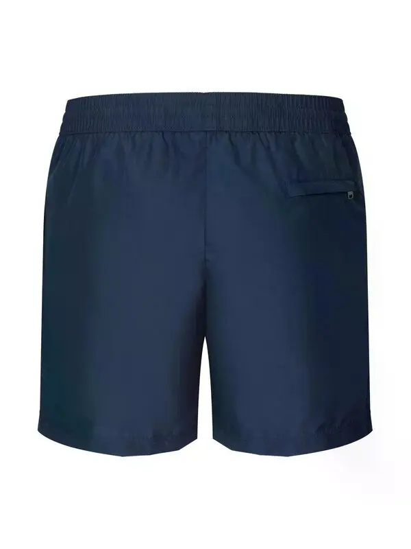 Dolce & Gabbana Logo-tag Long-leg Swim Shorts
