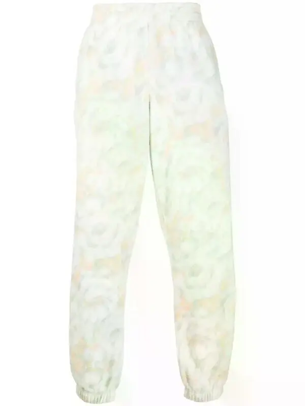 Martine Rose Textured Floral-print Track Pants