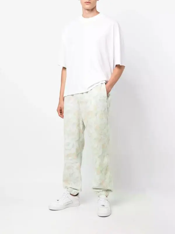 Martine Rose Textured Floral-print Track Pants