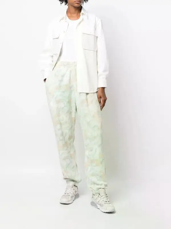 Martine Rose Textured Floral-print Track Pants