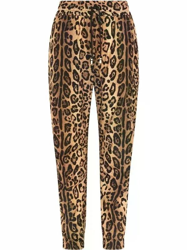 Dolce & Gabbana Leopard-print Track Pants