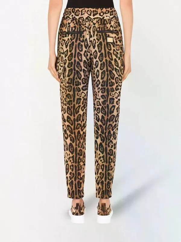 Dolce & Gabbana Leopard-print Track Pants