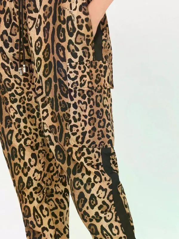 Dolce & Gabbana Leopard-print Track Pants