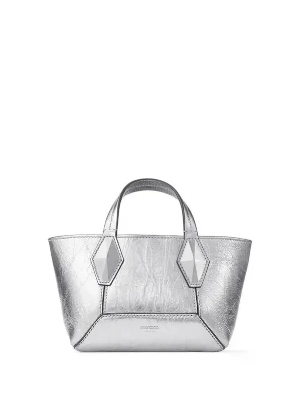 JIMMY CHOO Diamond Xs Tote Bag - Silver
