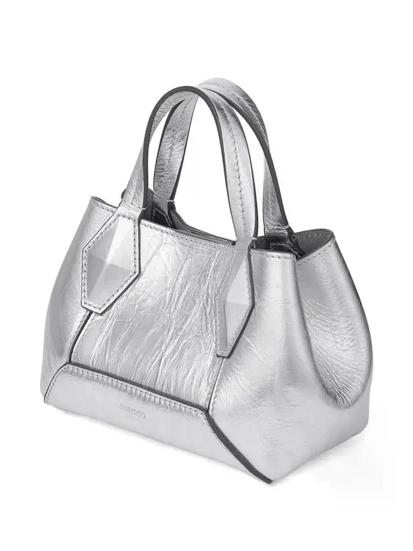 JIMMY CHOO Diamond Xs Tote Bag - Silver