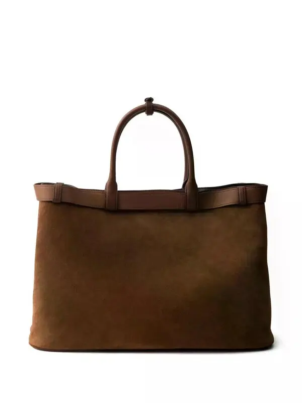 Prada Buckle Tote Bag