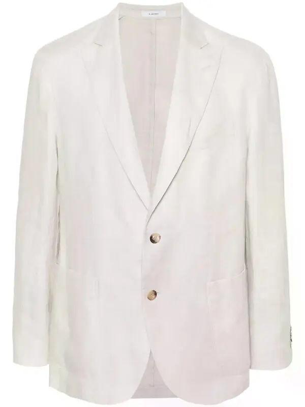 Boglioli K Interlock-twill Suit Jacket - Neutrals