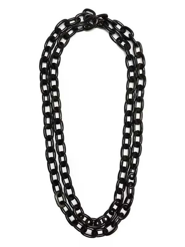 PARTS OF FOUR Organic Link Chain - Black