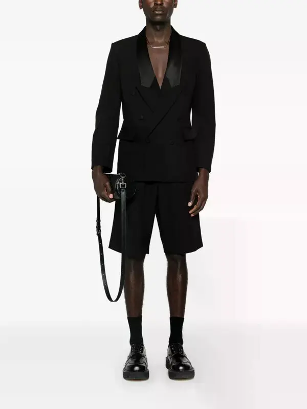 Coperni Logo-plaque Tailored Bermuda Shorts