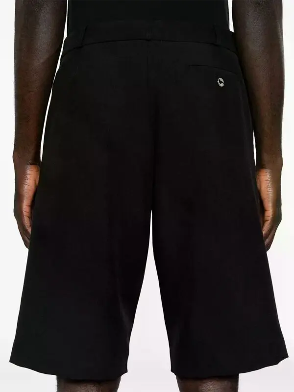 Coperni Logo-plaque Tailored Bermuda Shorts