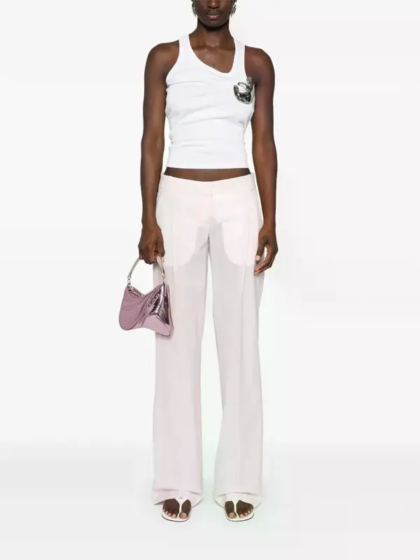 Coperni Check-pattern Tailored Flared Trousers