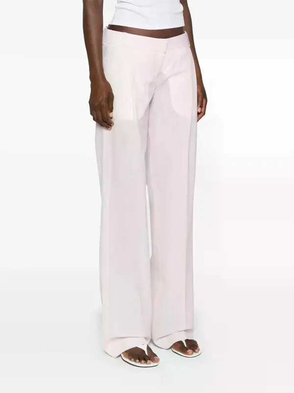 Coperni Check-pattern Tailored Flared Trousers