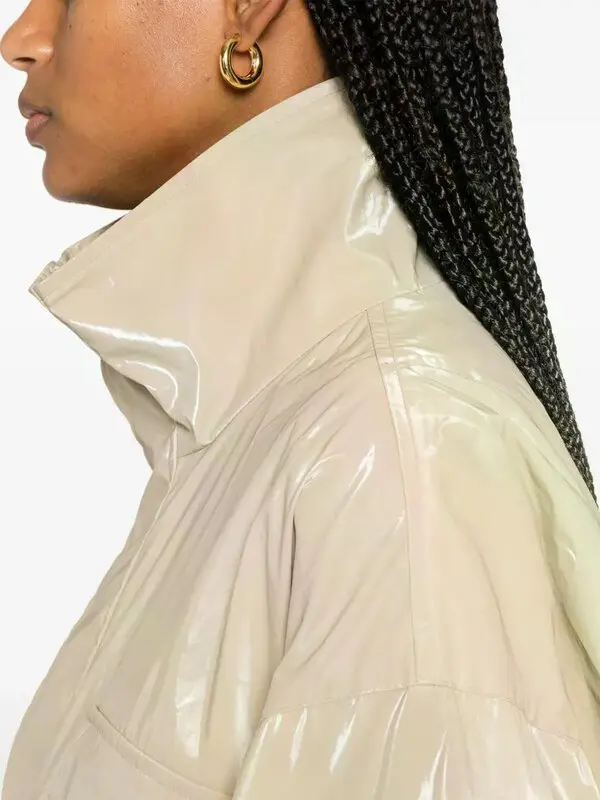 Plan C Glossy Cotton Jacket