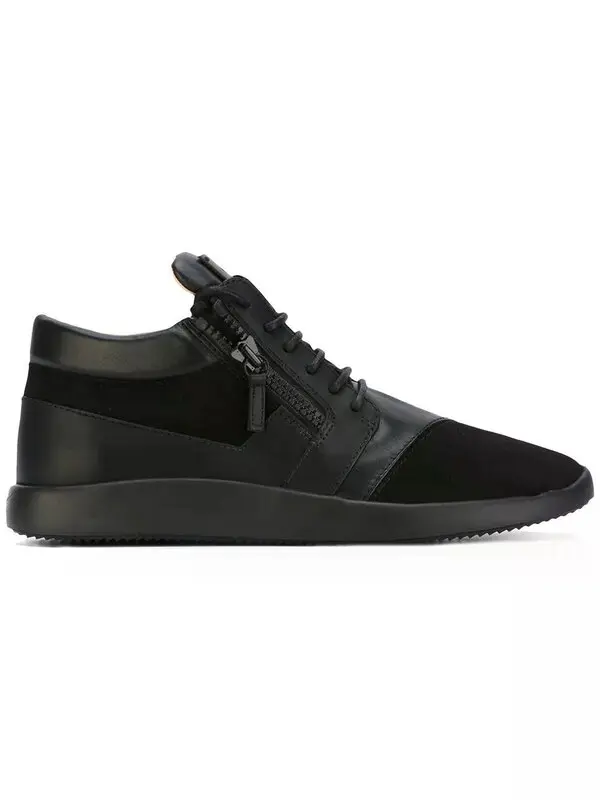 GIUSEPPE ZANOTTI Runner Sneakers With Zip Embellishment