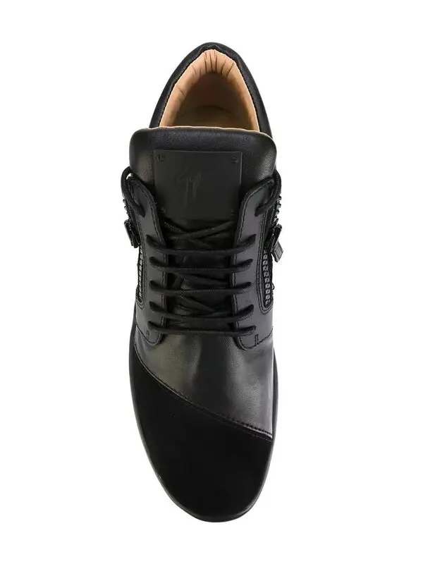 GIUSEPPE ZANOTTI Runner Sneakers With Zip Embellishment