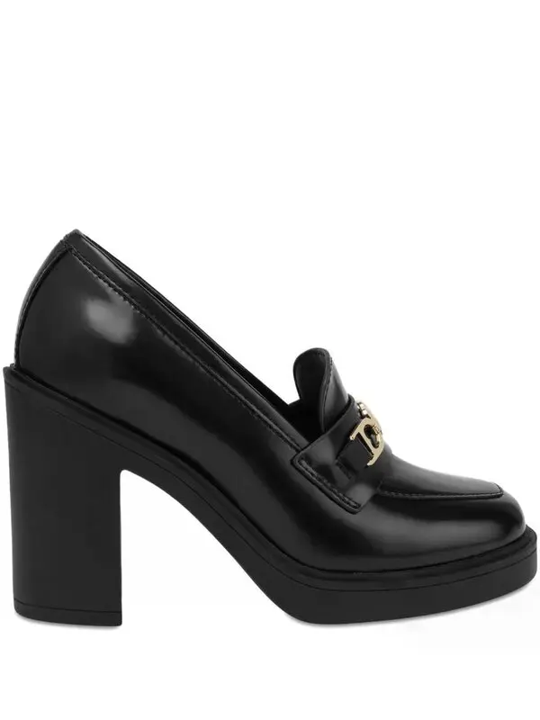 Moschino Leather Loafers