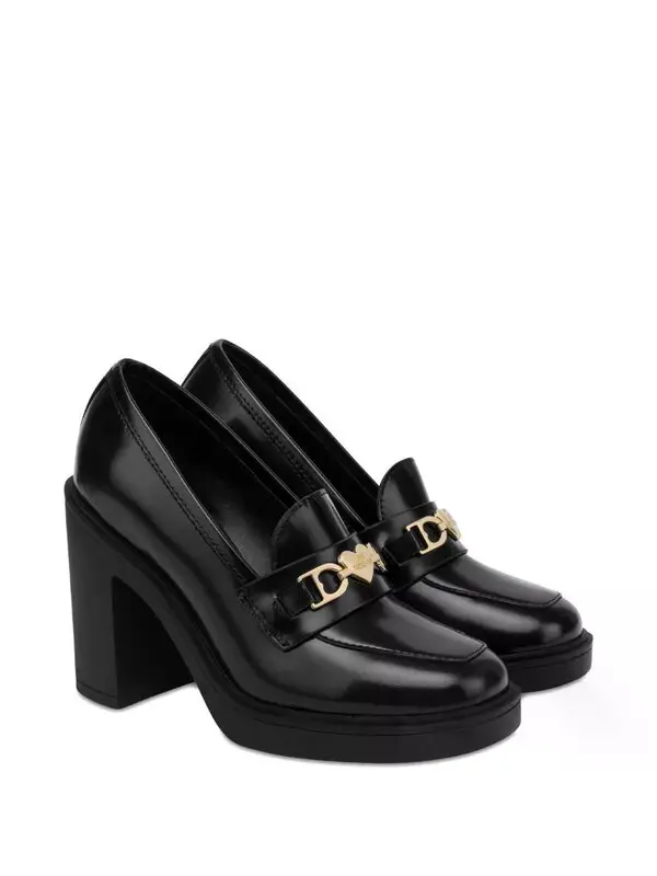 Moschino Leather Loafers