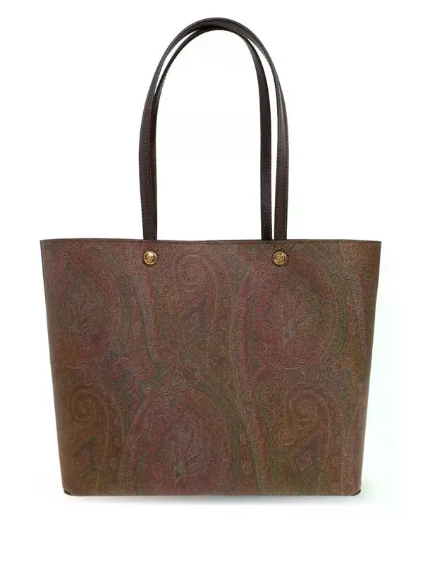 Etro Paisley Jacquard Shopper Tote Bag