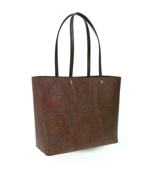 Etro Paisley Jacquard Shopper Tote Bag