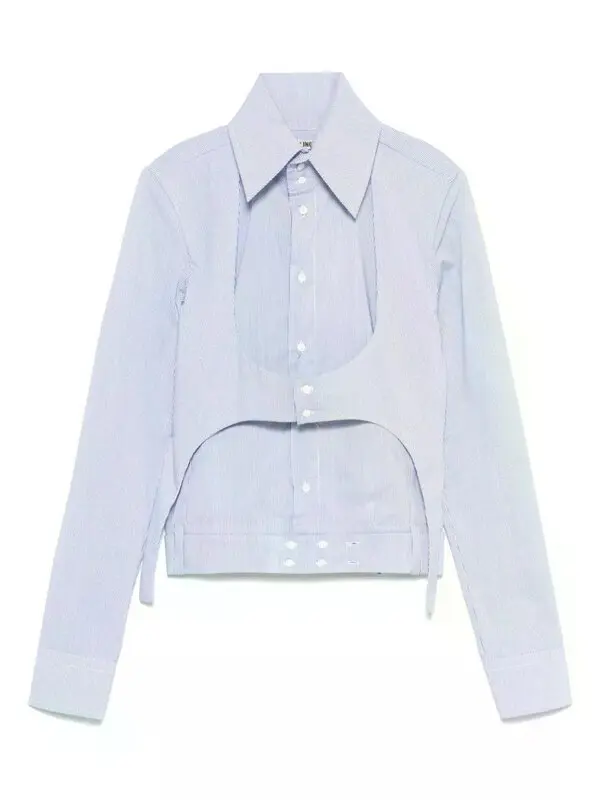 Ottolinger Belted High-collar Shirt