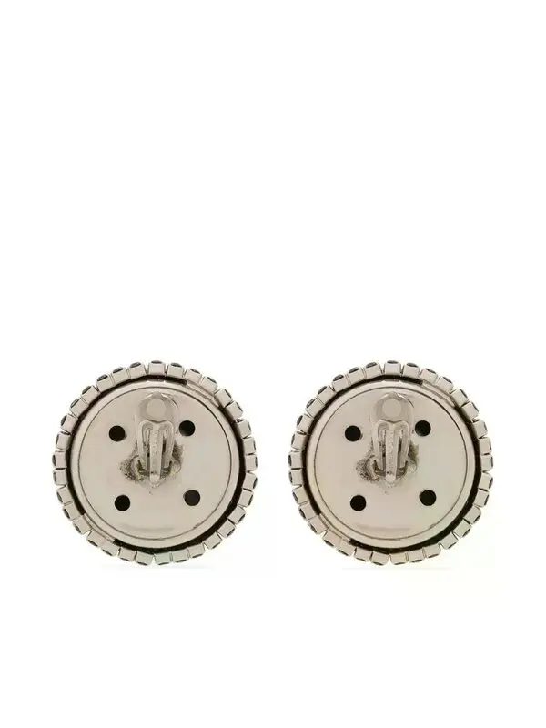 Dolce & Gabbana Crystal-embellished Clip-on Earrings