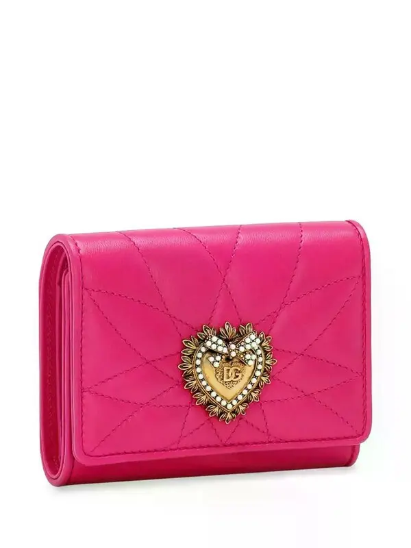 Dolce & Gabbana Small Devotion Leather Wallet
