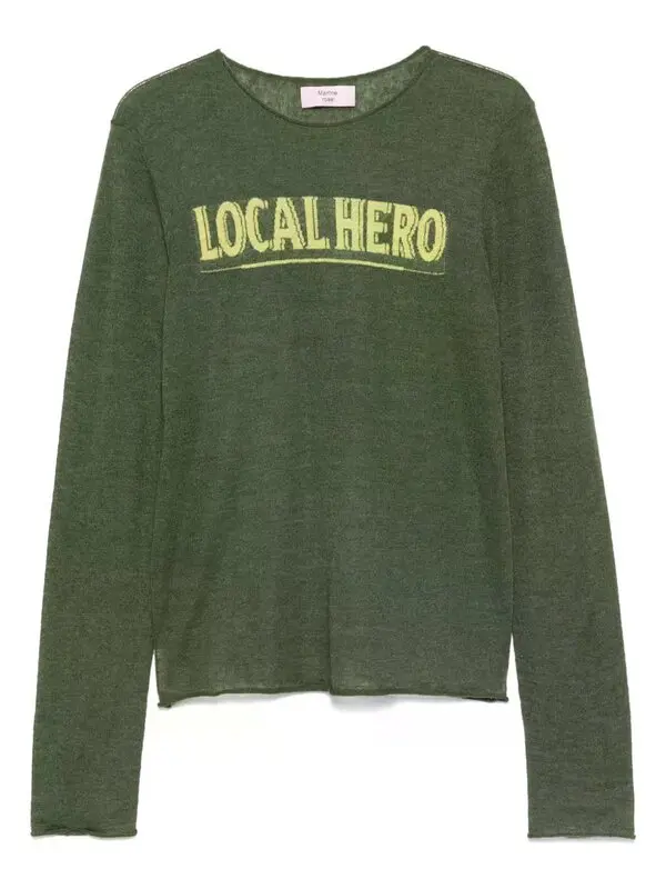 Martine Rose Logo-intarsia Sweater