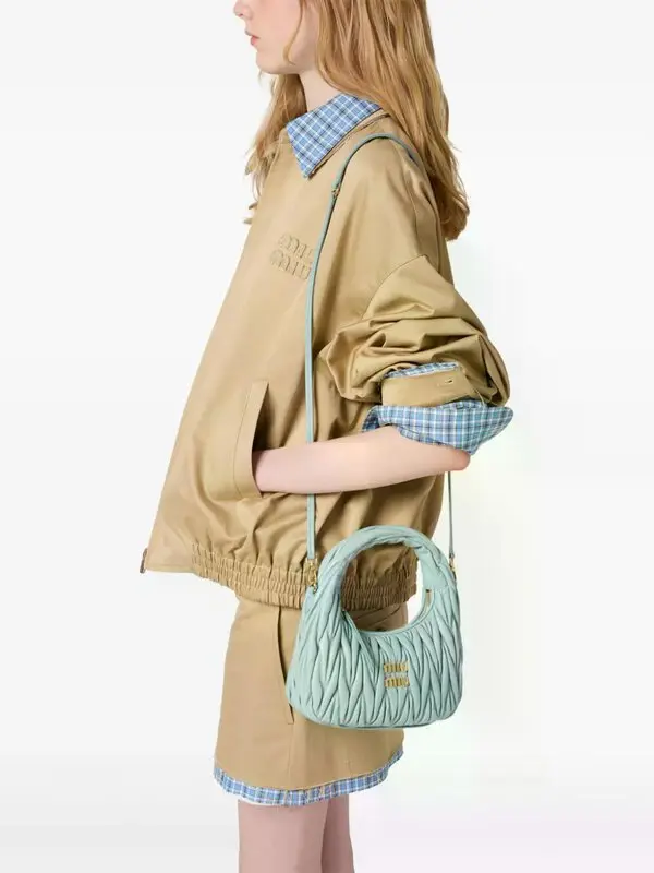 Miu Miu Wander Shoulder Bag - Green