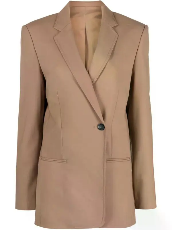 Helmut Lang Notched-lapels Tailored Blazer