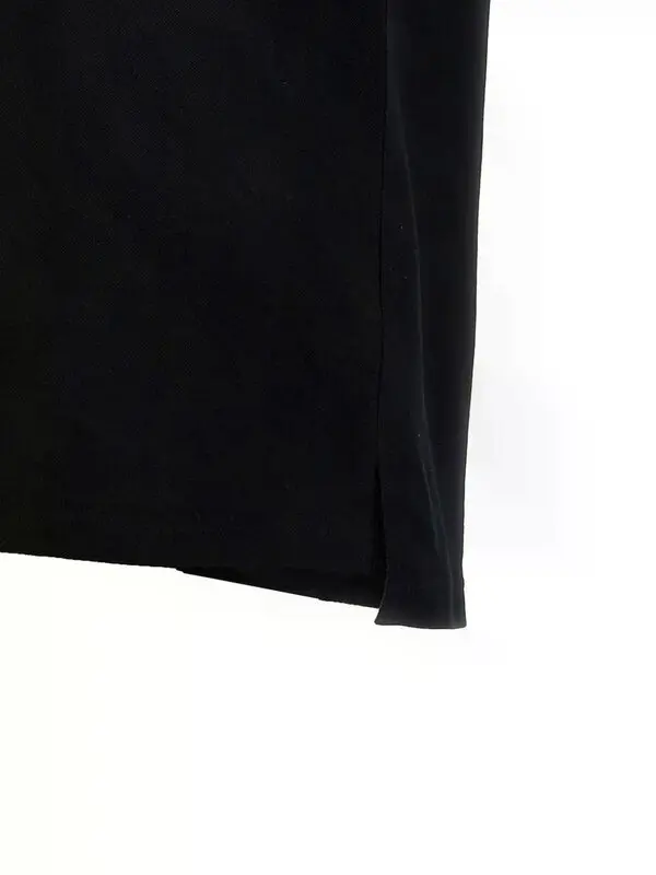 Moschino Logo-embroidered Polo Shirt - Black