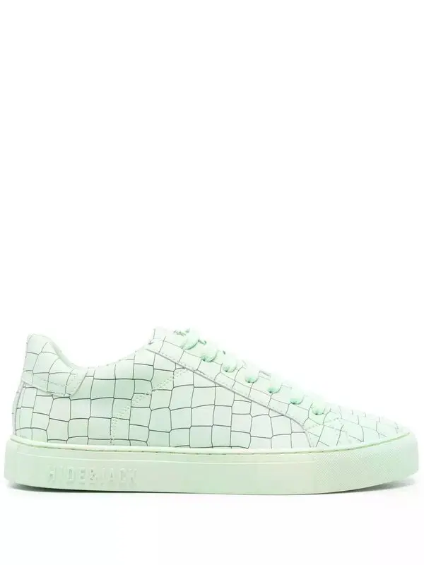 HIDE&JACK Essence Croco Textured Sneakers