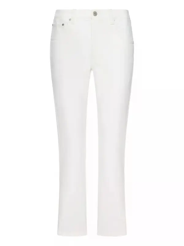 Brunello Cucinelli Five-pocket Jeans With Leather Patch