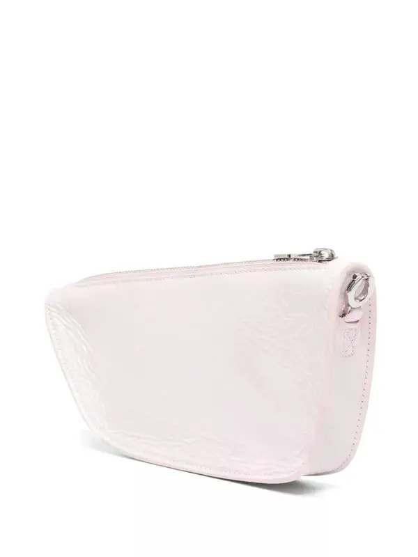 Burberry Asymmetric Leather Crossbody Bag - Pink