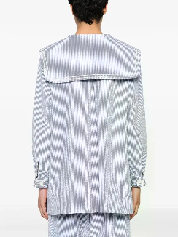 BODE Club Stripe Sailor Coat