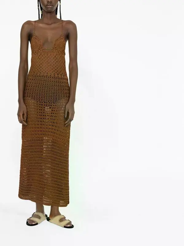 Alanui Mother Nature Crochet Dress