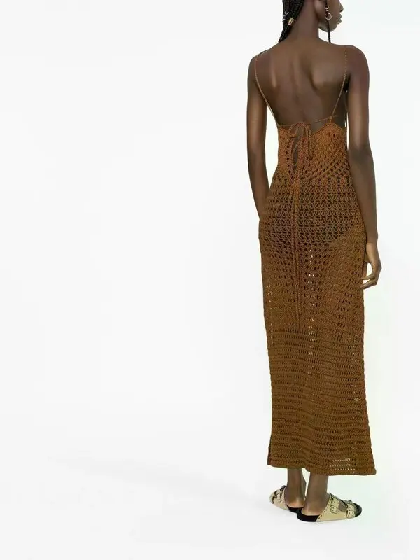 Alanui Mother Nature Crochet Dress