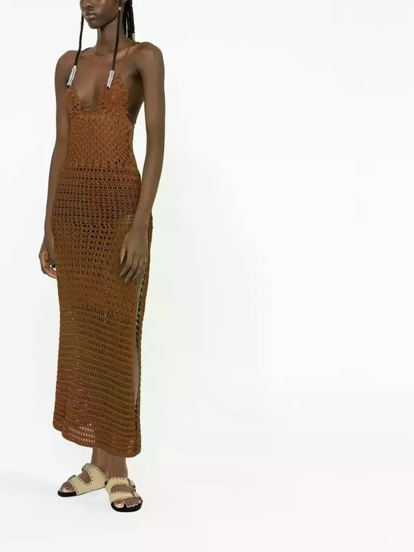 Alanui Mother Nature Crochet Dress