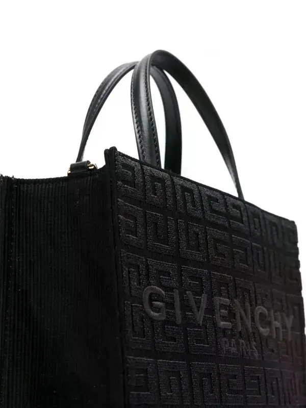 Givenchy Mini 4g-embroidered Tote Bag