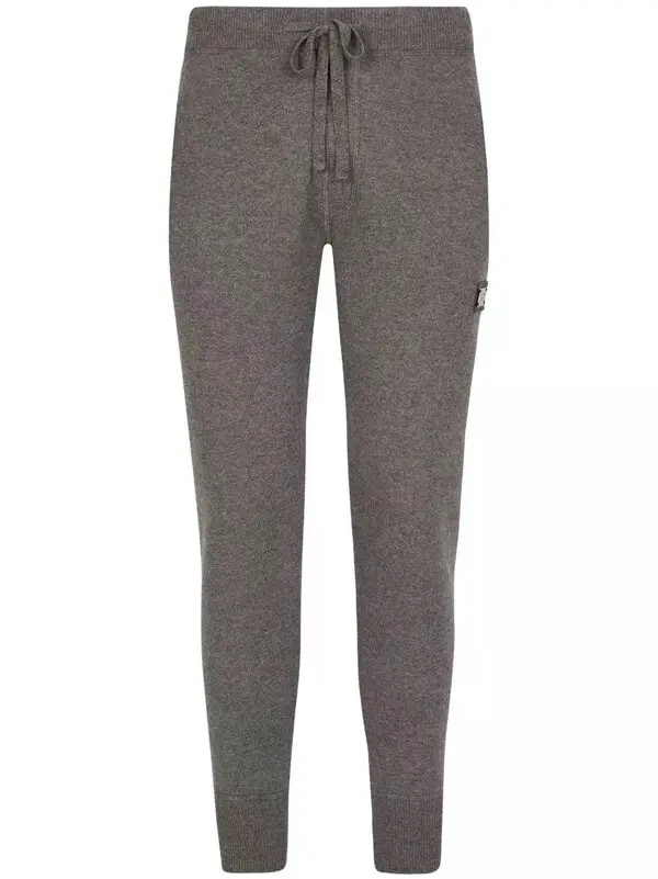 Dolce & Gabbana Wool-cashmere Track Pants
