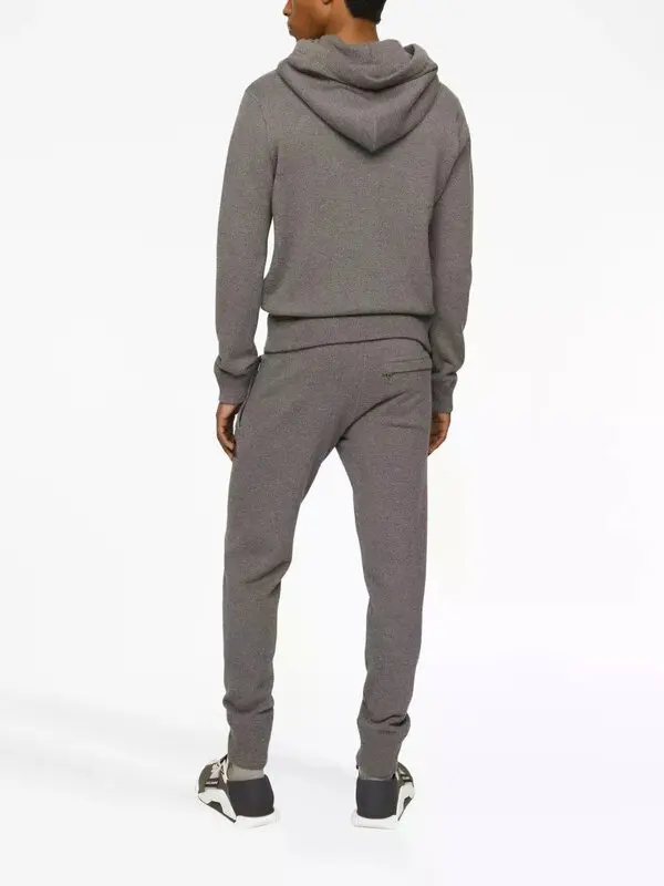 Dolce & Gabbana Wool-cashmere Track Pants