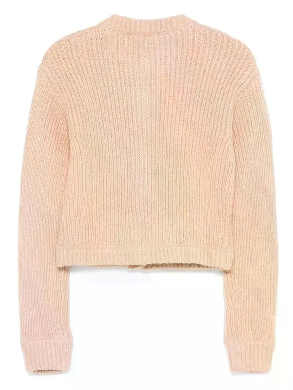 AREA Gemstone-button Cardigan