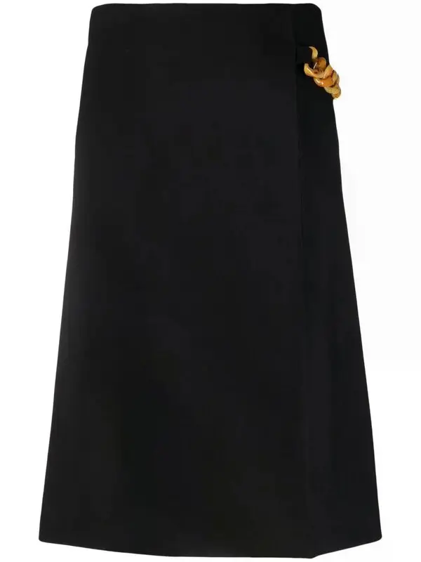 Stella McCartney Falabella Chain A-line Skirt
