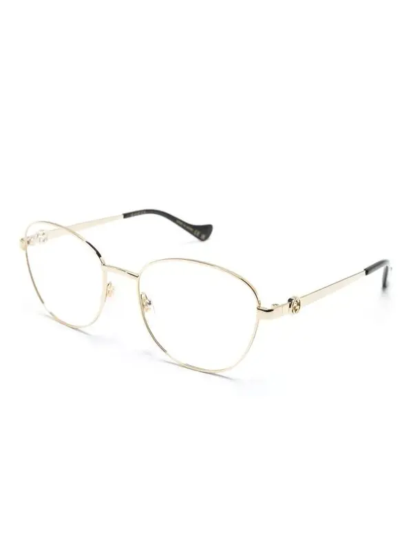 Gucci Interlocking G Round-frame Glasses
