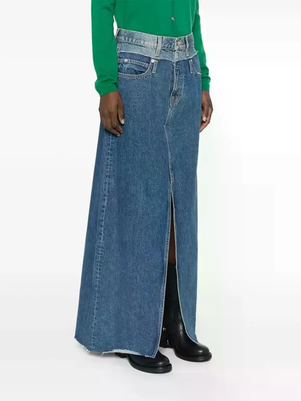 SLVRLAKE Denim Maxi Skirt