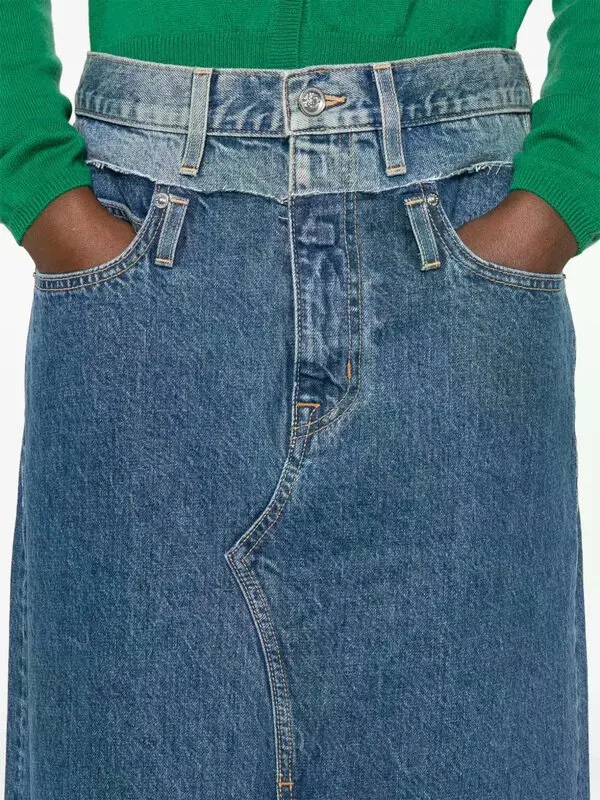 SLVRLAKE Denim Maxi Skirt