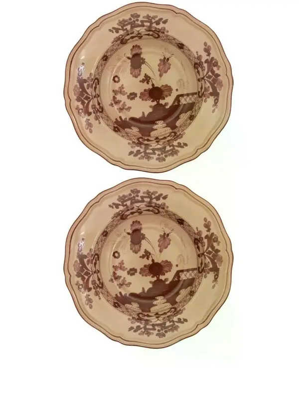 GINORI 1735 Oriente Italiano Soup Plate - Neutrals
