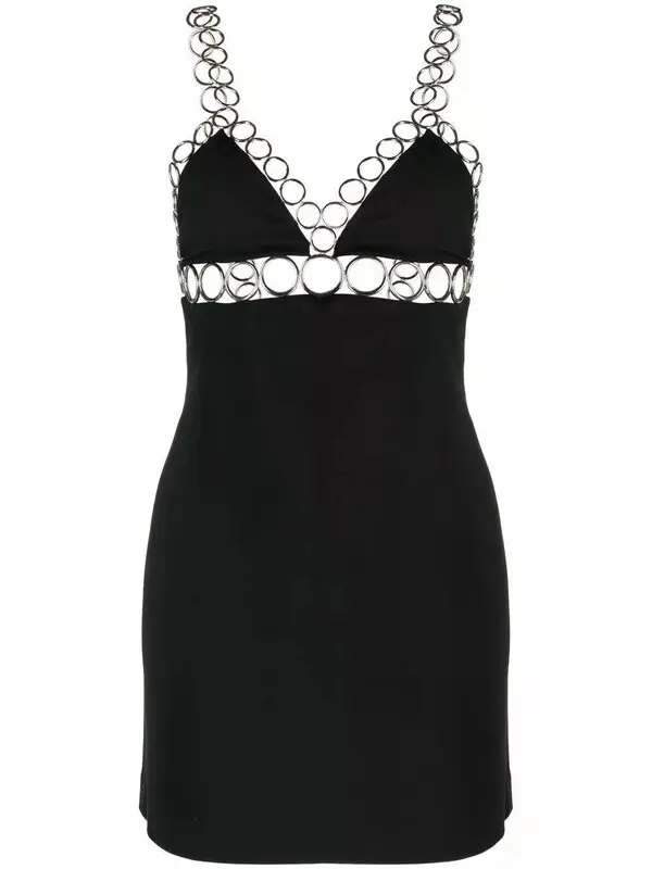 Coperni Chain-link Mini Dress