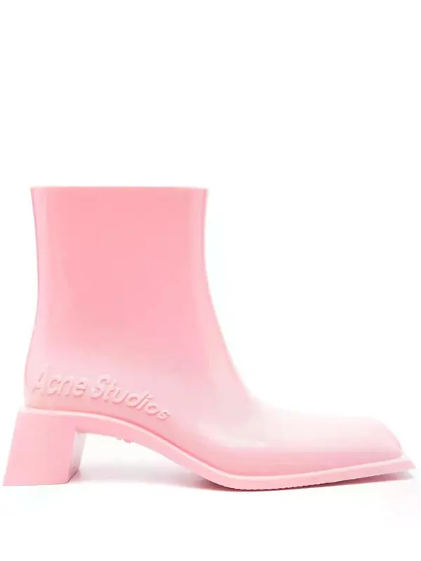 Acne Studios 55mm Ankle Boots - Pink
